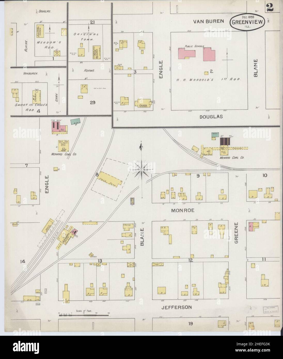 Menard map hi-res stock photography and images - Alamy