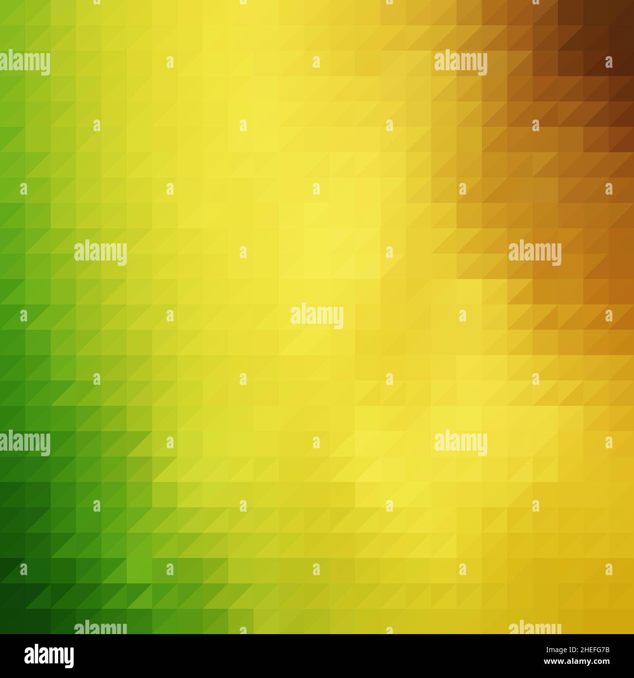 colorful geometric background. green, yellow, gold color. triangle ...