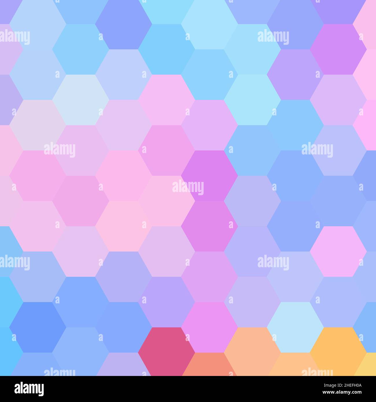 Beautiful, modern colorful hexagonal polygonal style Stock Photo - Alamy