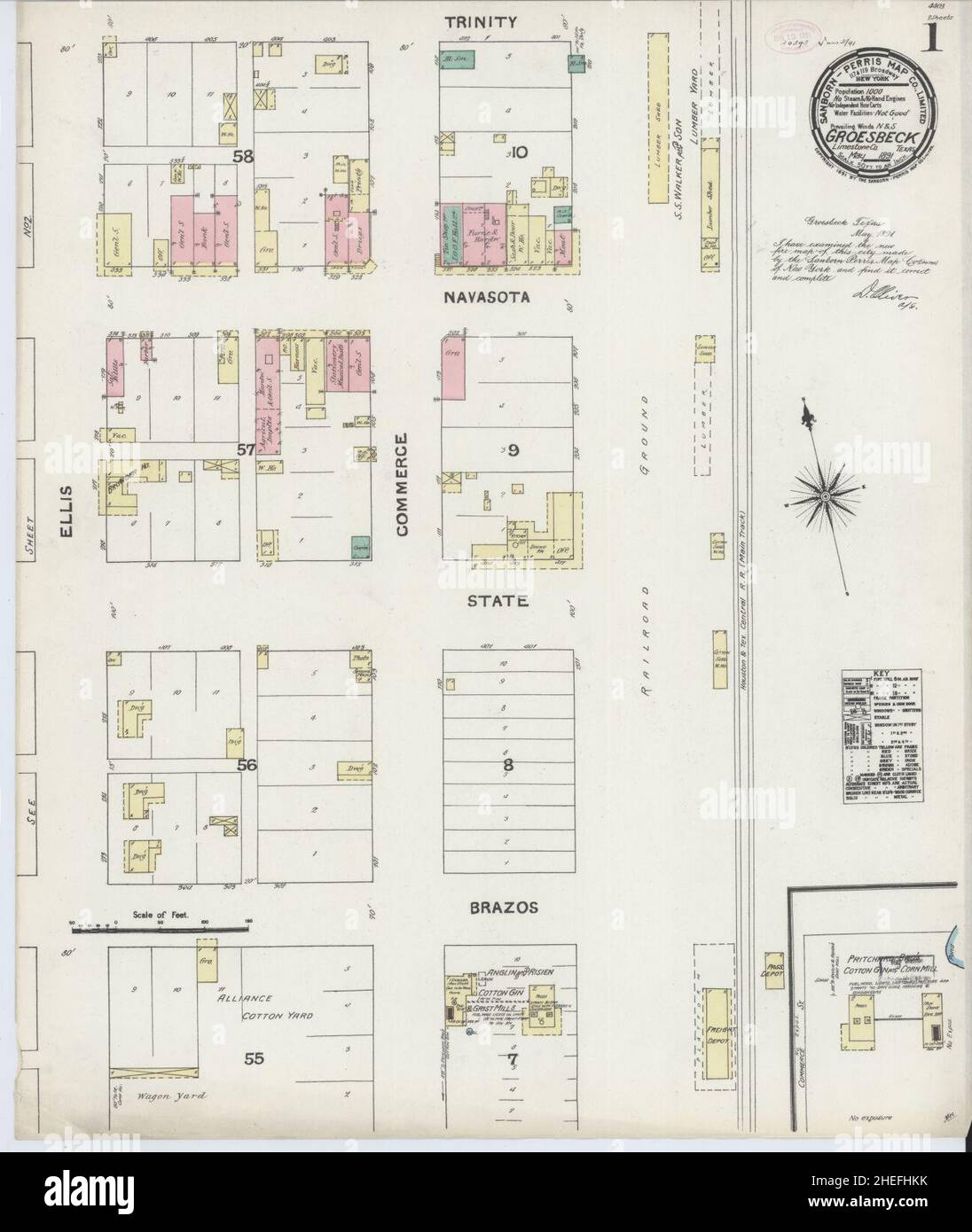 Limestone county map hi-res stock photography and images - Alamy