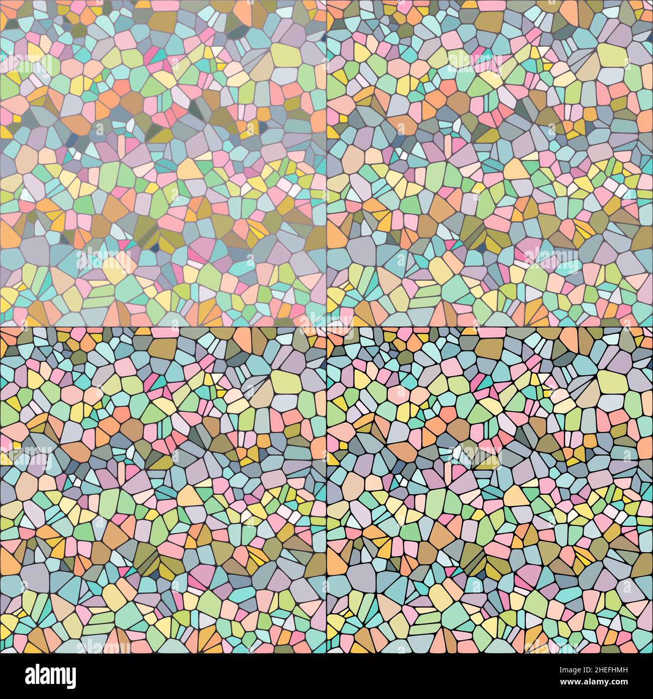 set of peebles. abstract vector illustration Stock Photo - Alamy