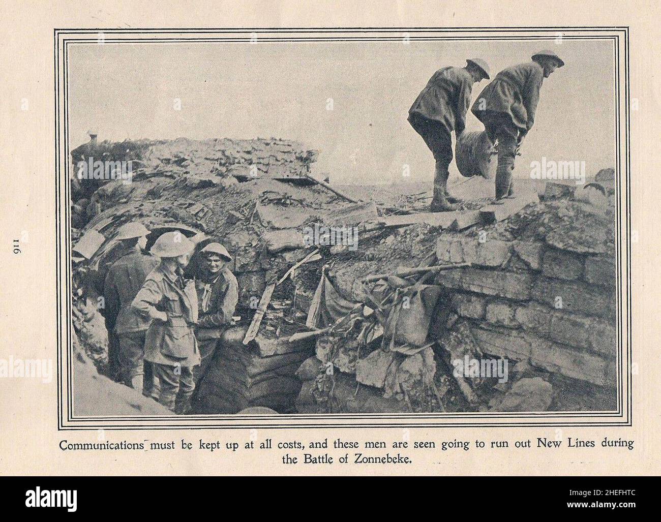 Ww1 communication hi-res stock photography and images - Alamy