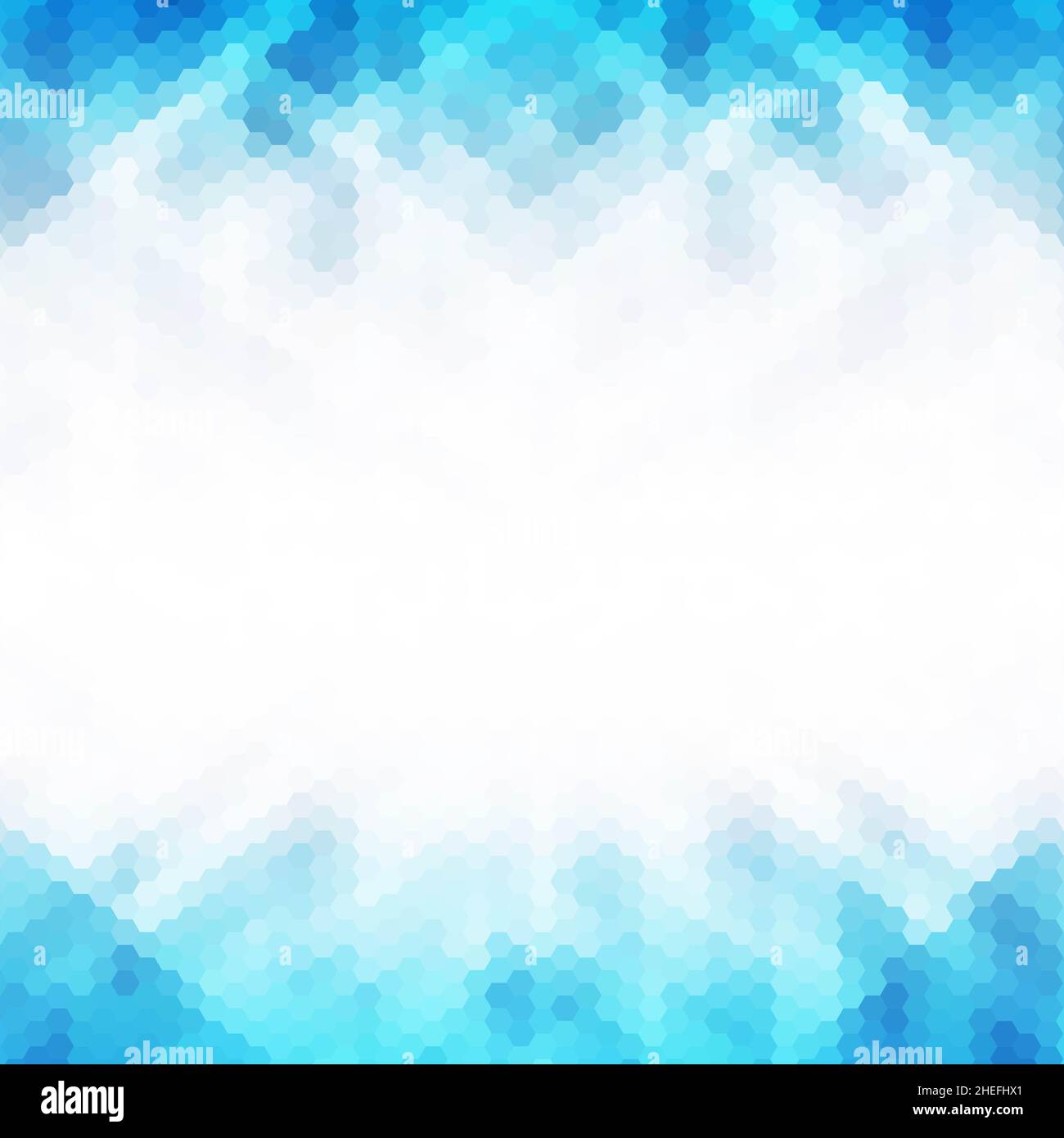 light blue hexagon pattern. vector geometric design. polygonal style ...