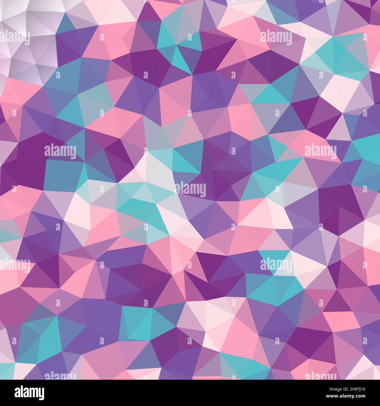 Gradient Hexagonal Vector Pattern. Iridescent Sparkling Polygonal ...