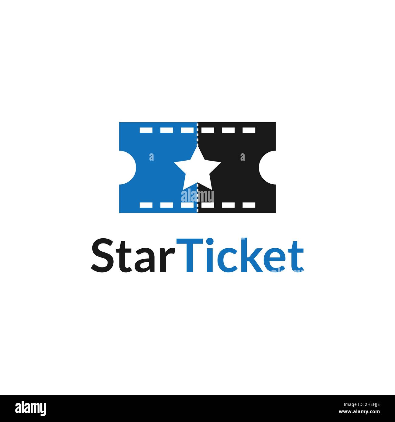 Film star logo hi-res stock photography and images - Alamy