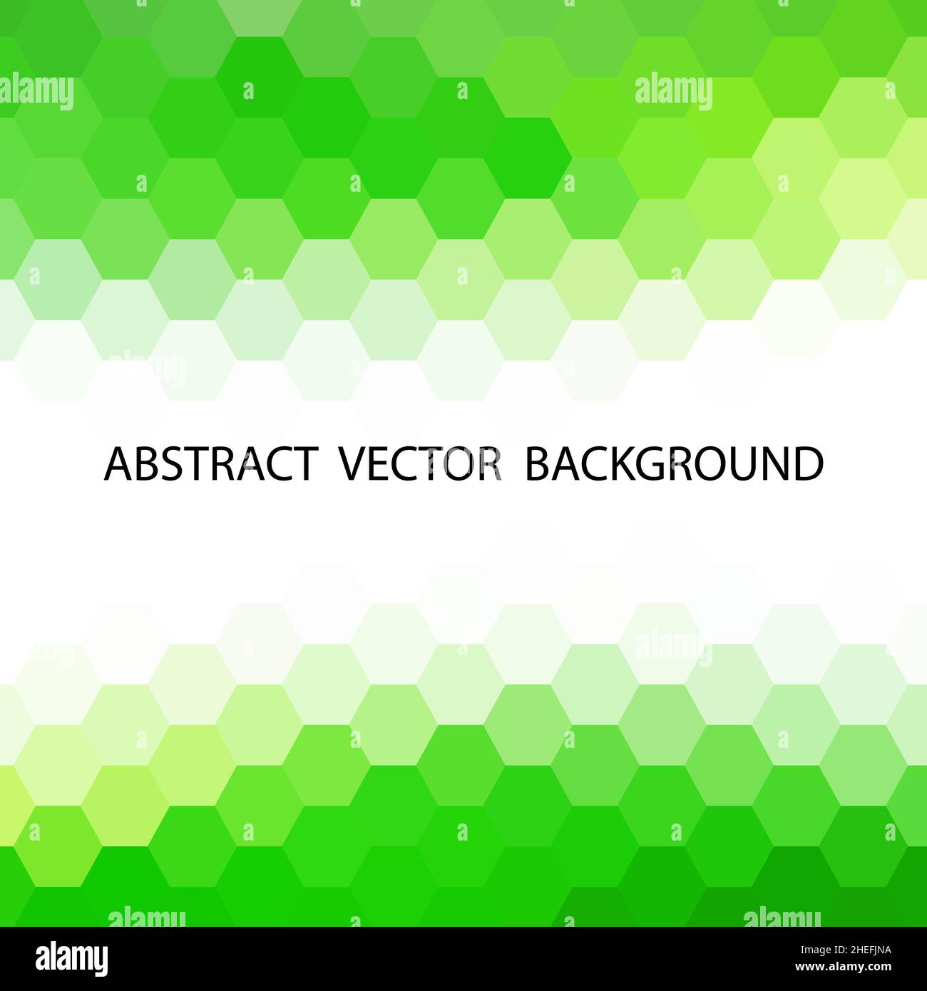 green hexagon background. vector illustration Stock Photo - Alamy