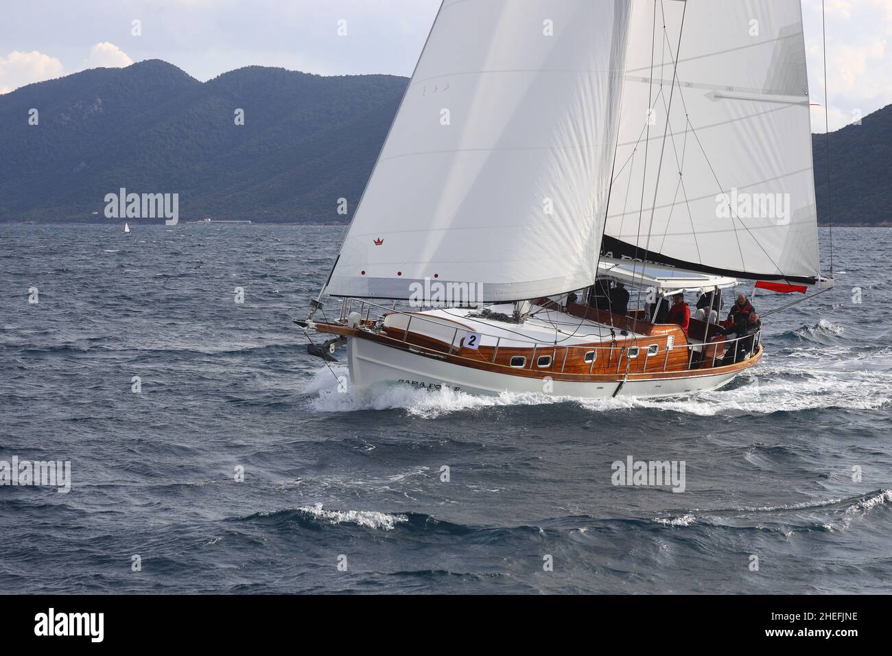 Bodrum, Turkey, 08 January 2022: Traditional Turkish Boat or Gulet ...