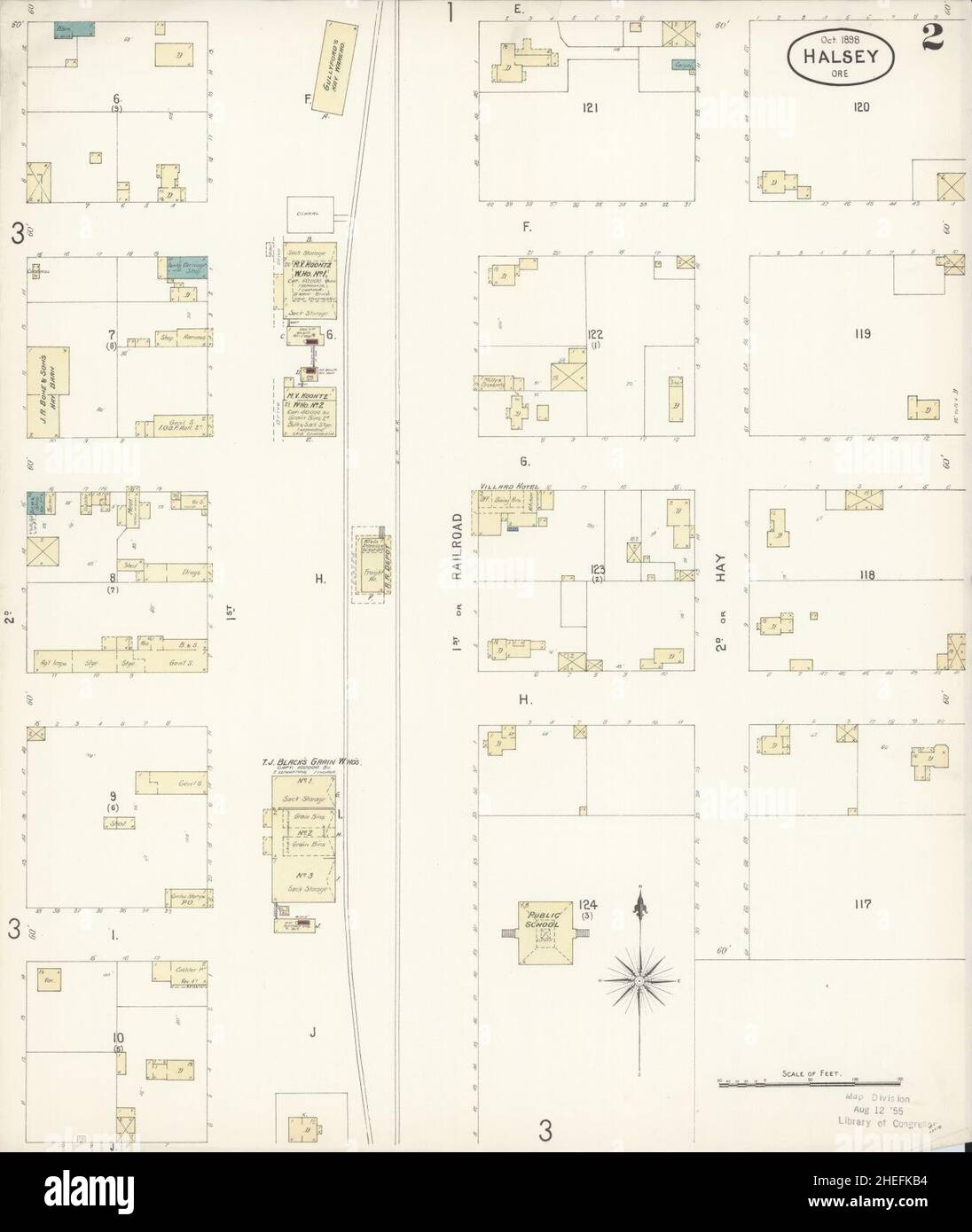 Halsey map hi-res stock photography and images - Alamy