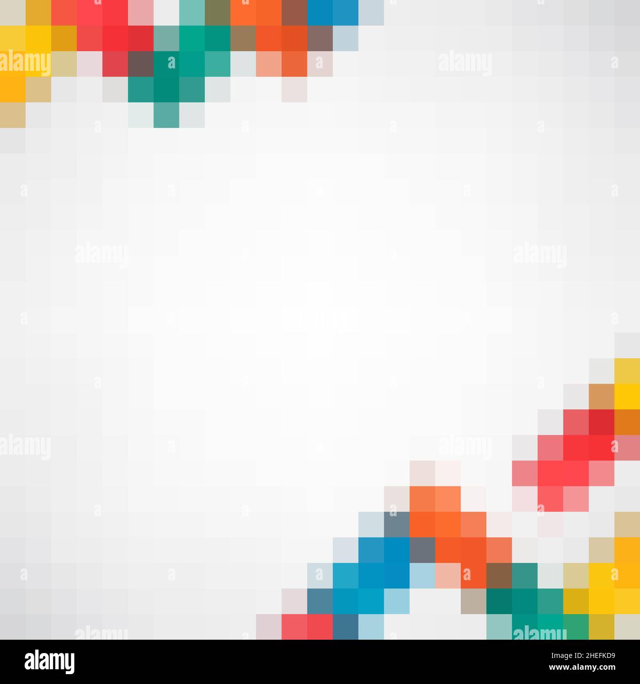 color pixel background. design for presentation background Stock Photo ...