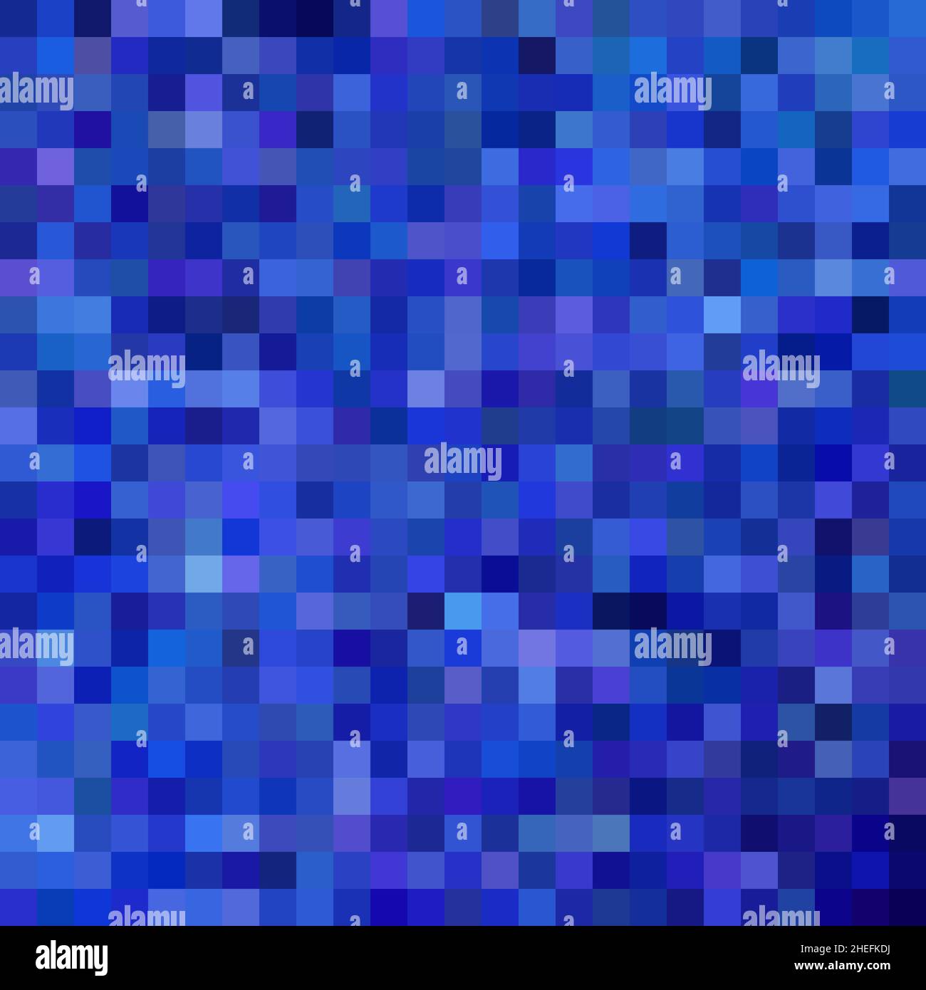 blue pixel background. pattern of squares Stock Photo - Alamy