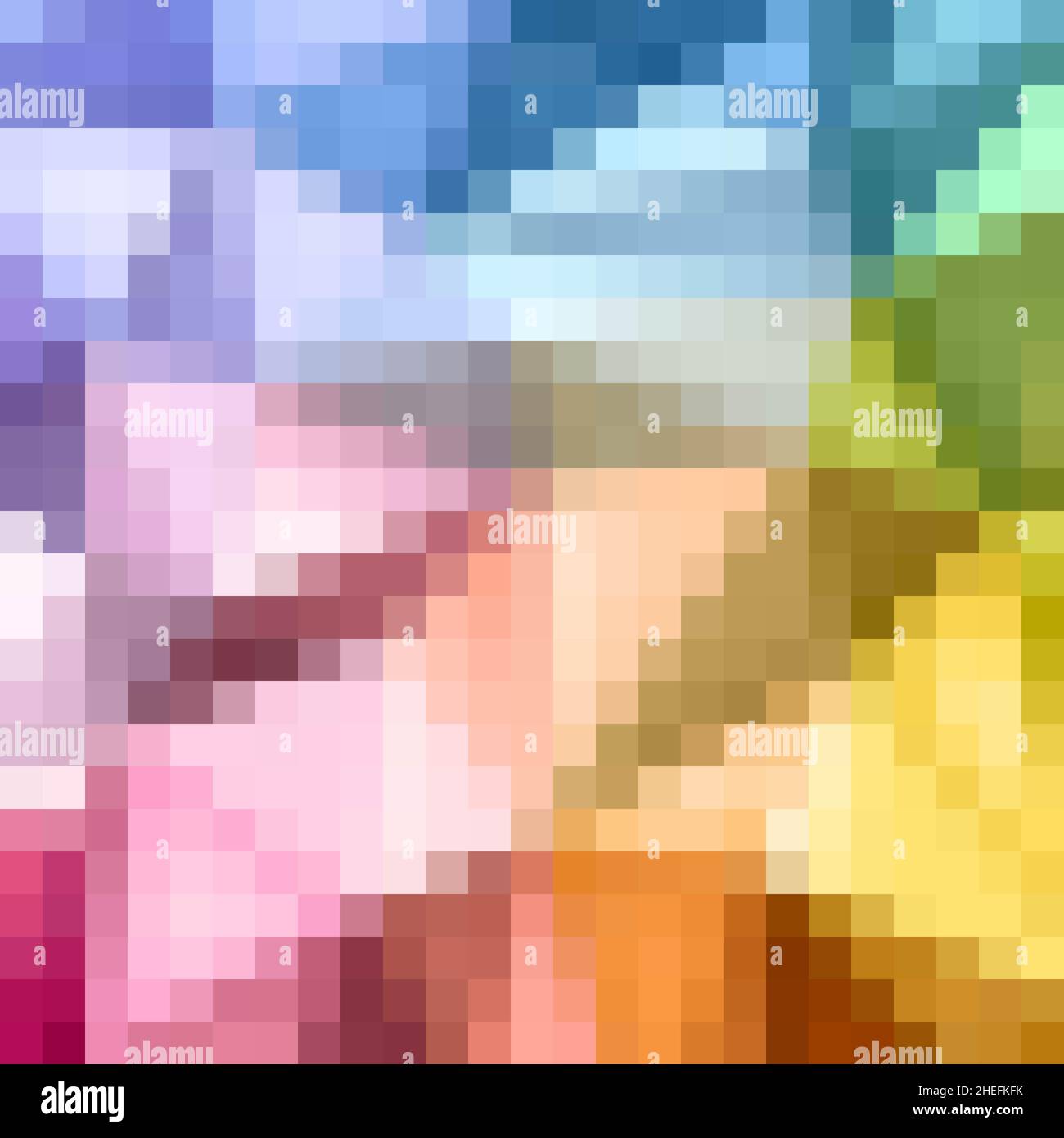 pixel background. abstract vector illustration Stock Photo - Alamy