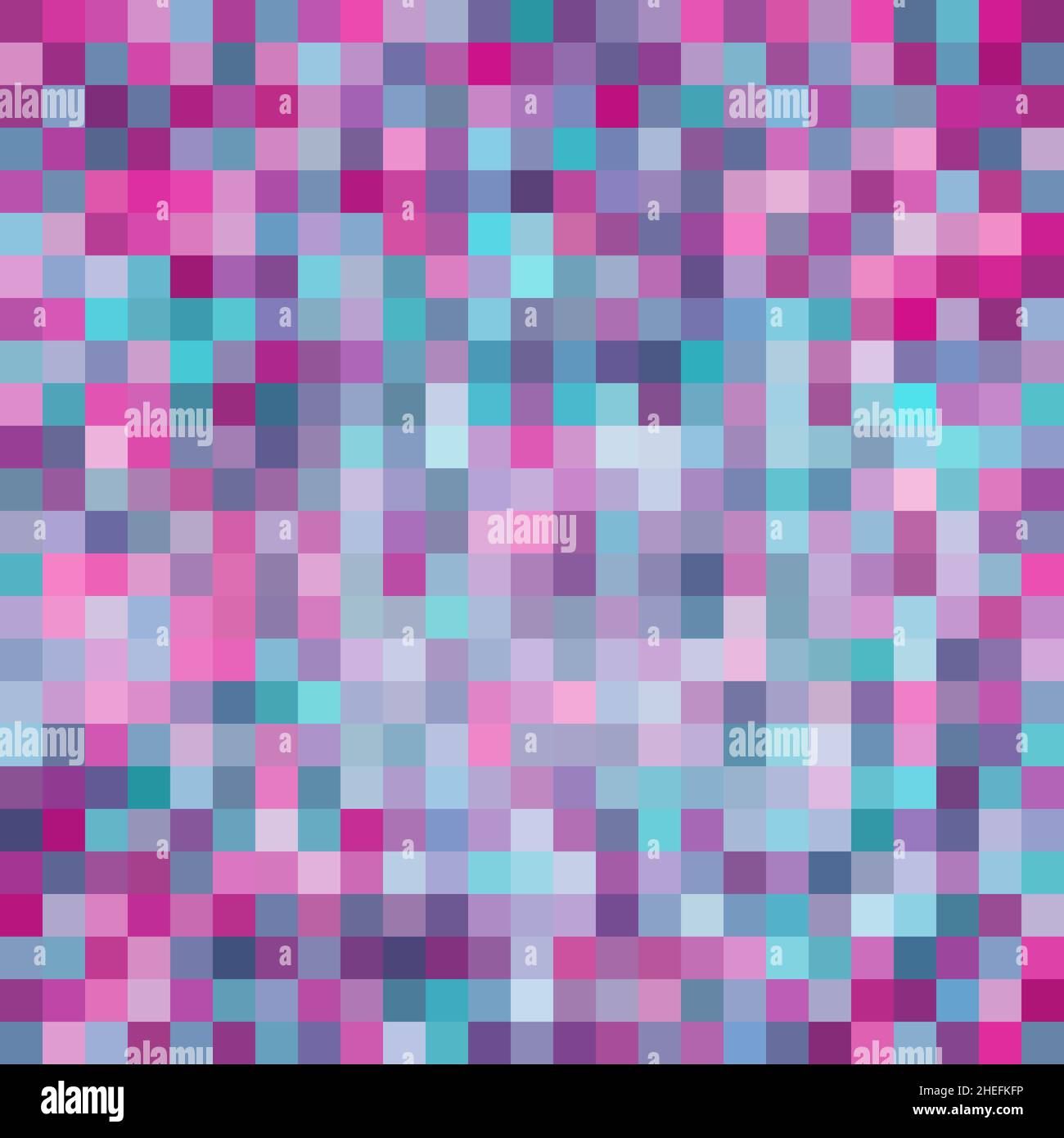 color pixel background. abstract illustration Stock Photo - Alamy