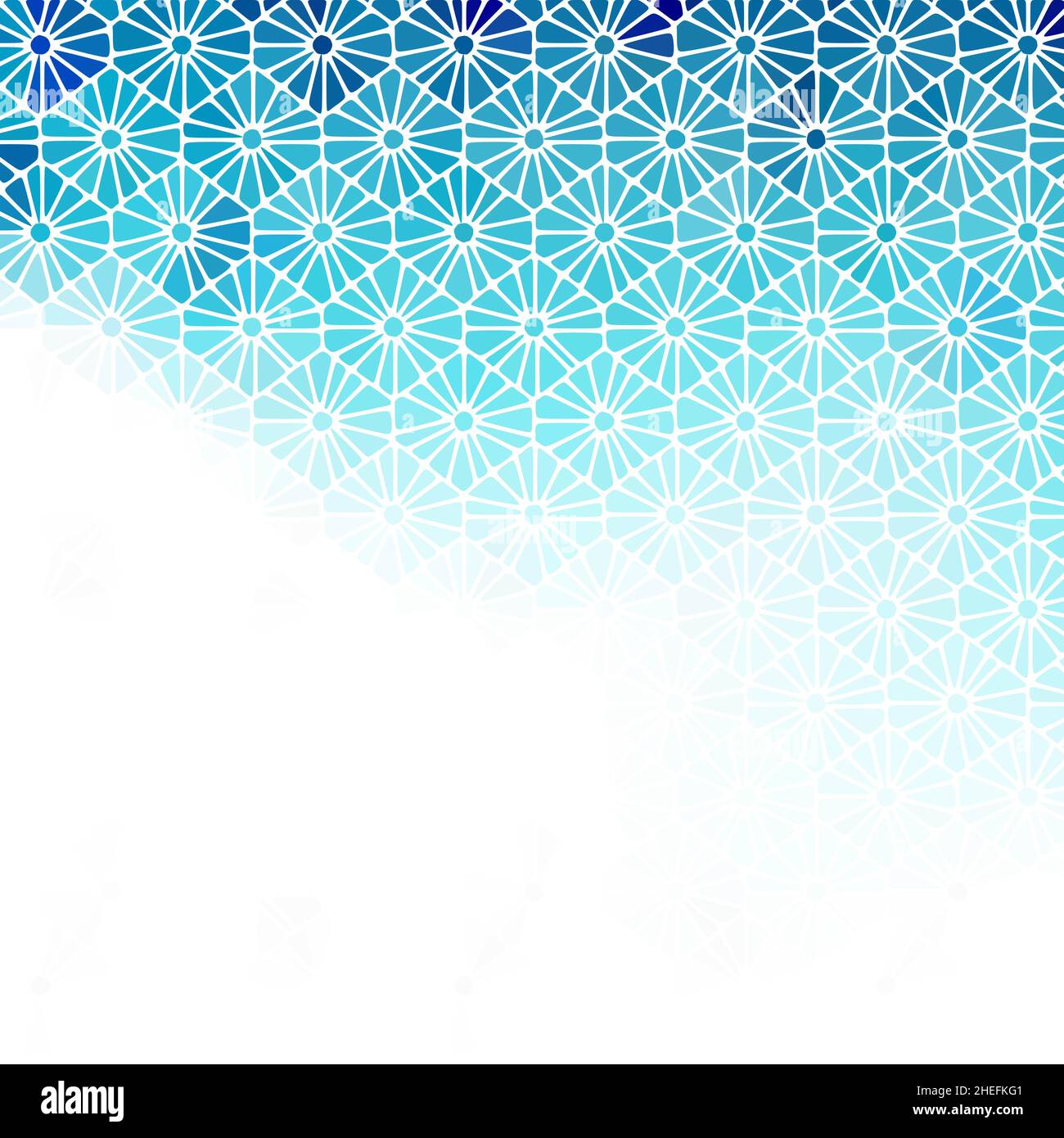 Blue pebbles, pebbles, tiles. Modern colorful poster. Art design for ...