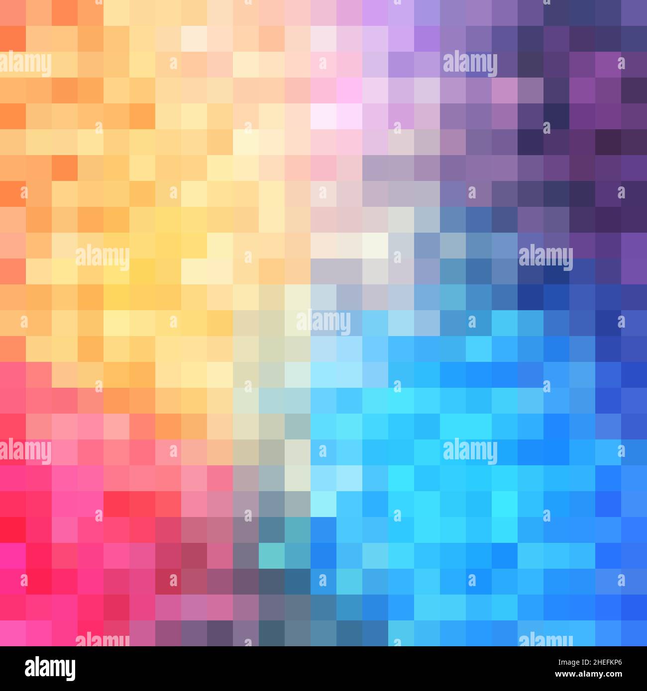 color pixel background. design for presentation background Stock Photo ...