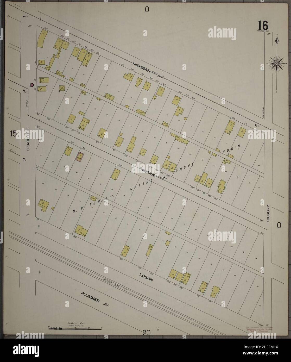 Map of hammond hi-res stock photography and images - Alamy