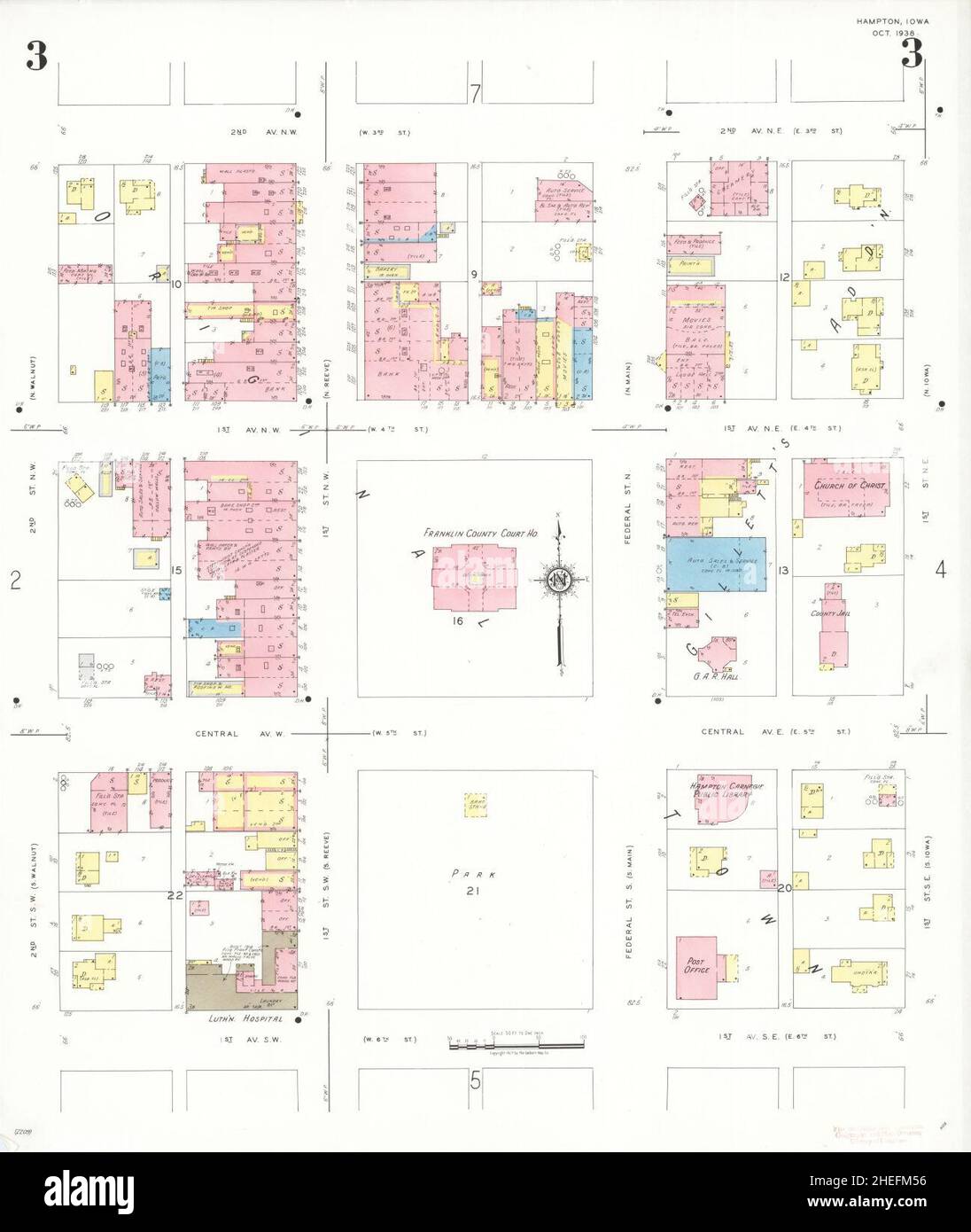 Hampton county map hi-res stock photography and images - Alamy