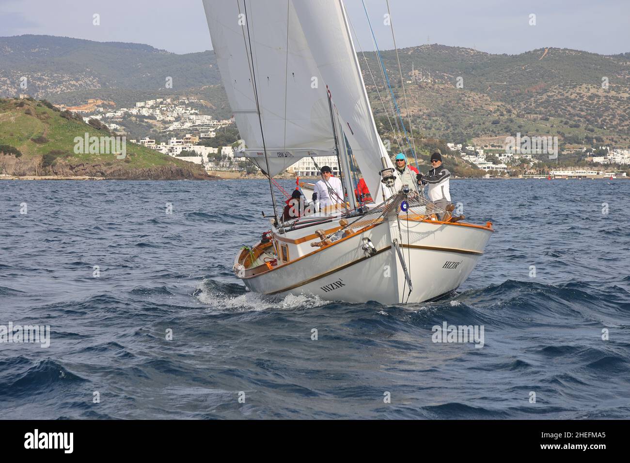 Bodrum, Turkey, 08 January 2022: Traditional Turkish Boat or Gulet ...