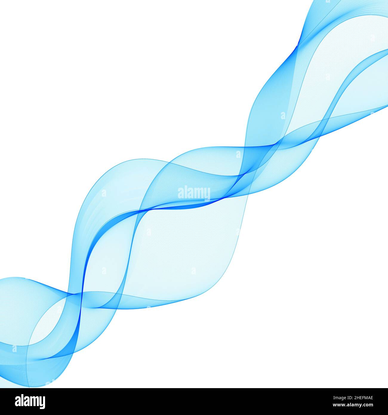 blue abstract wave. vector image. presentation template Stock Photo - Alamy