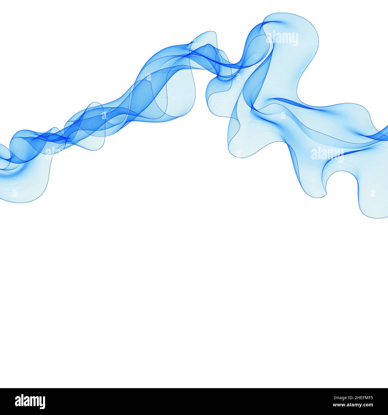 blue abstract wave. vector image. presentation template Stock Photo - Alamy