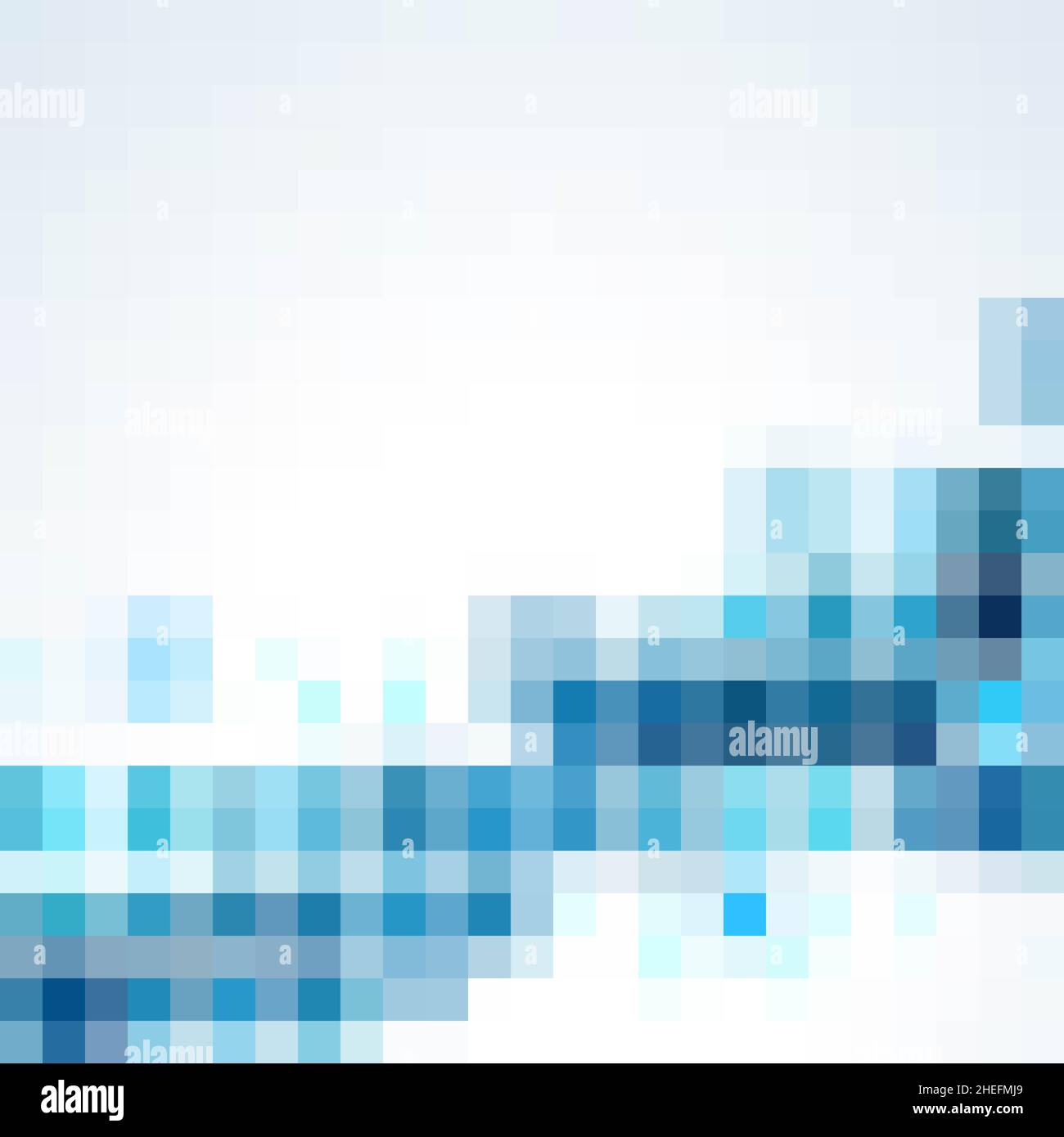 Wallpaper of blue and white squares, rhombuses. Abstract painting ...