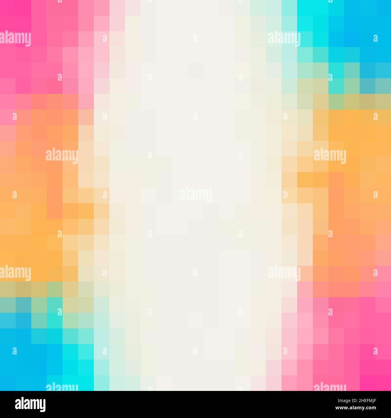 Pixel art background. illustration. Abstract pink square pixel pattern ...