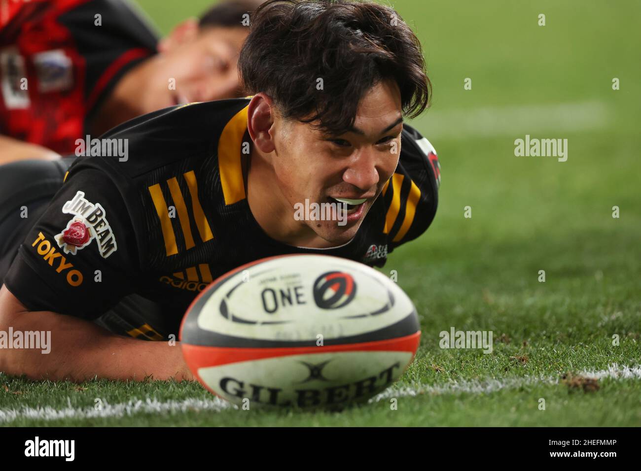 Tokyo, Japan. 8th Jan, 2022. Ryoto Nakamura Rugby : 2022 Japan Rugby League One match between ...