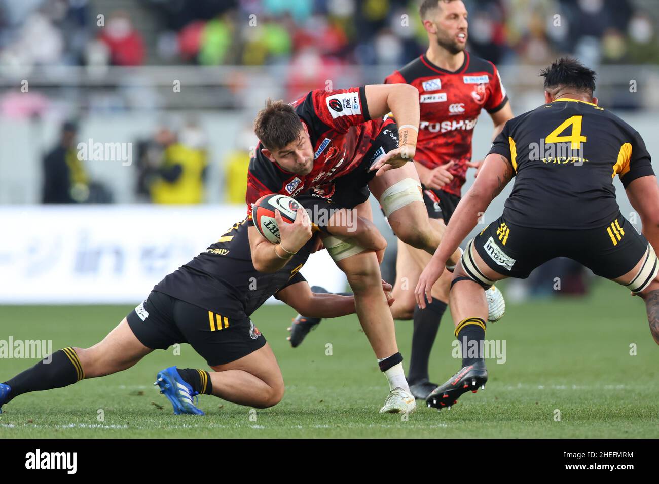 Tokyo, Japan. 8th Jan, 2022. Jacob Pierce Rugby : 2022 Japan Rugby ...