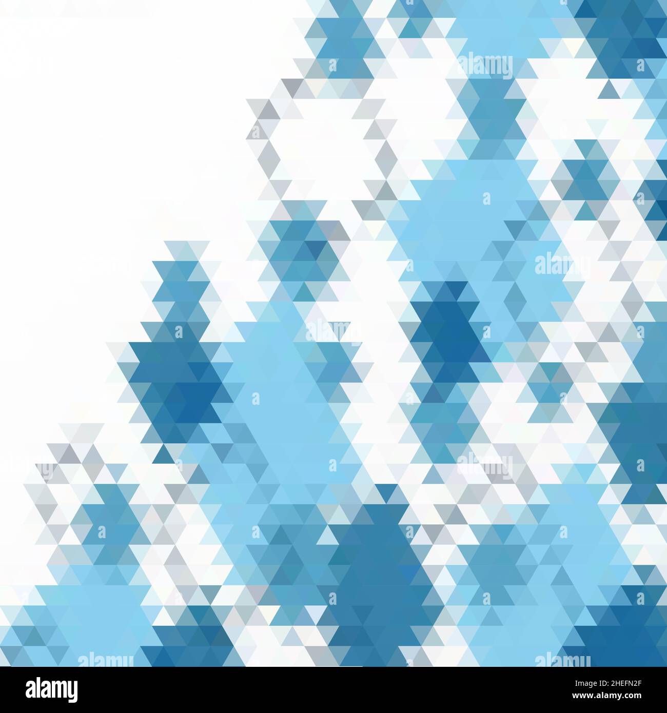 Abstract Blue Triangle Background, Vector Illustration Stock Photo - Alamy