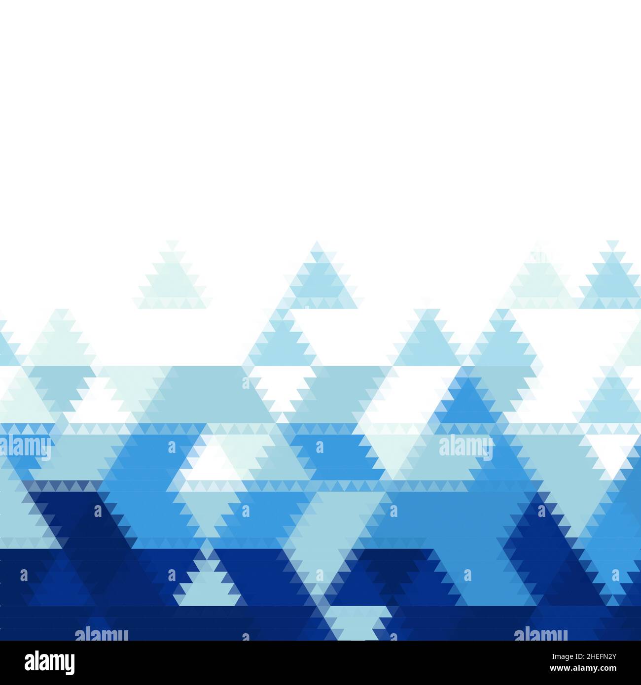 Abstract Blue Triangle Background, Vector Illustration Stock Photo - Alamy