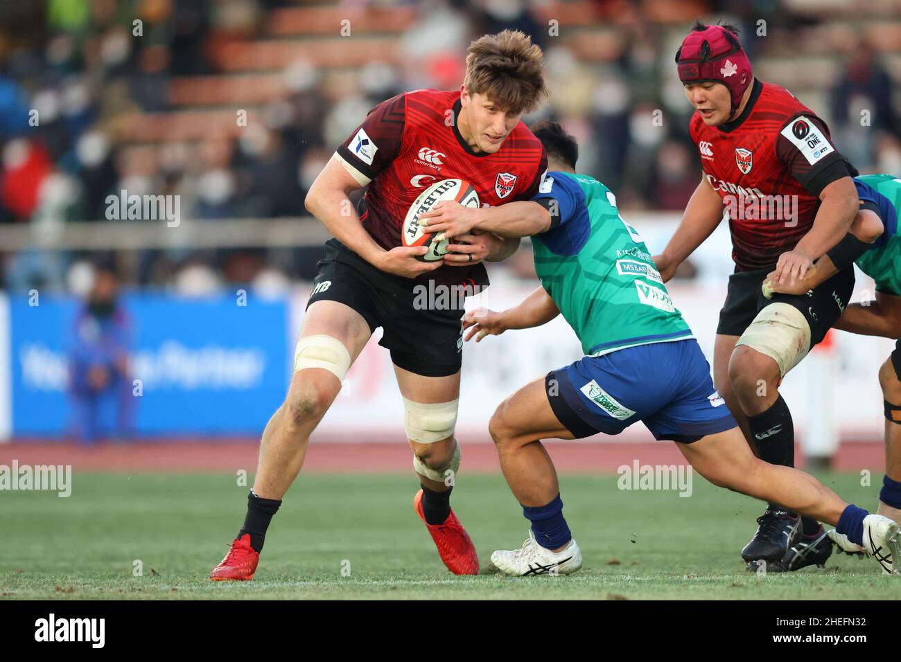 Chiba, Japan. 8th Jan, 2022. Kobus van Dyk Rugby : 2022 Japan Rugby ...