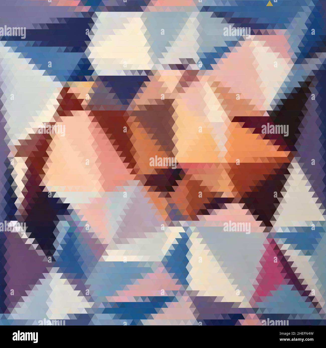 Colored triangles of different color shades. Abstract vector background ...