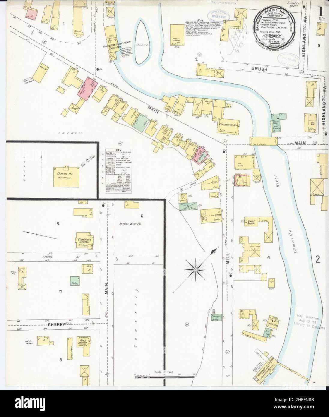 Hardwick map hi-res stock photography and images - Alamy