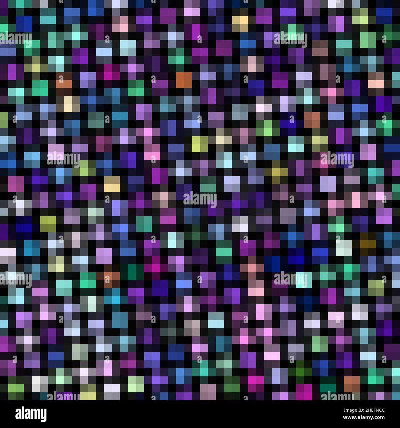 Colored square pattern background - geometrical vector graphic from ...