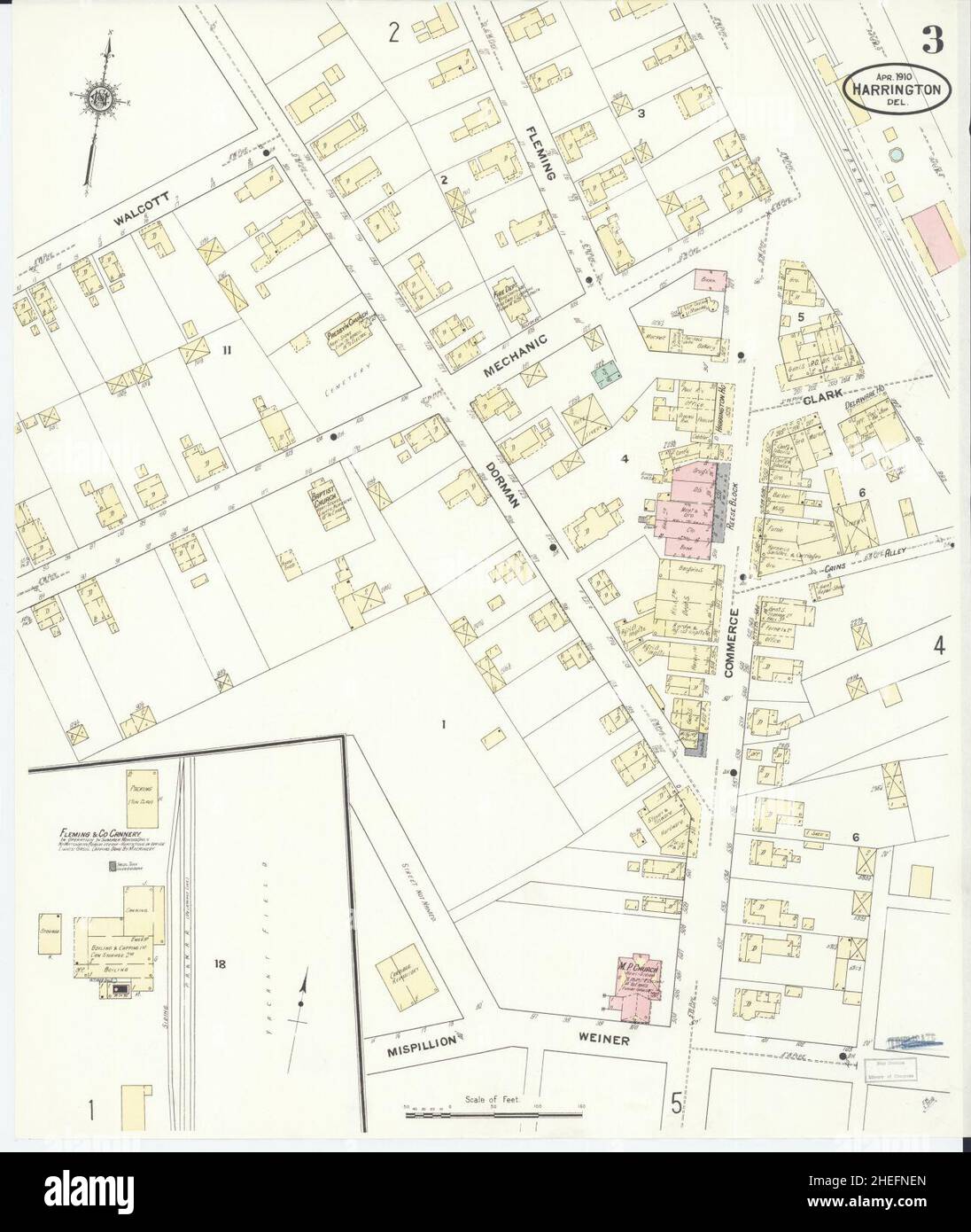 Harrington map hi-res stock photography and images - Alamy
