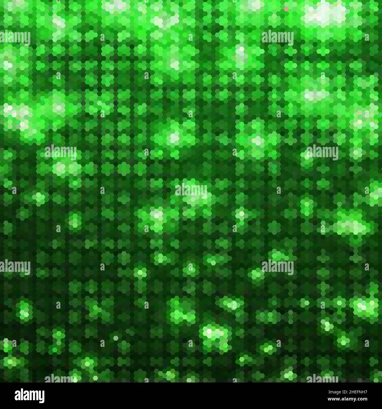 green hex. abstract vector illustration Stock Photo - Alamy