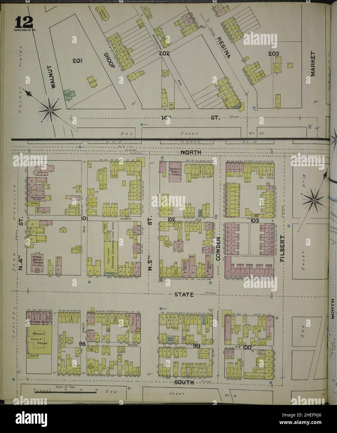 Sanborn Fire Insurance Map from Harrisburg, Dauphin County ...