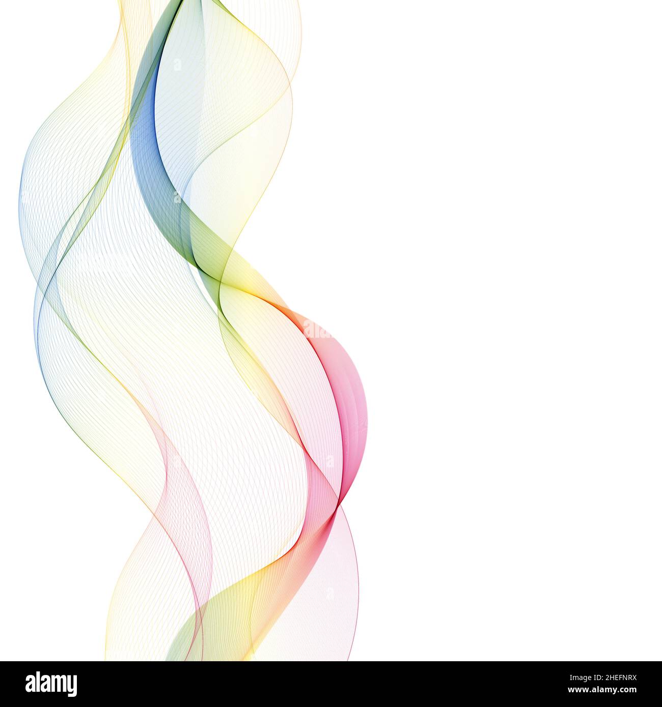 colorful abstract wave. layout for presentation Stock Photo - Alamy