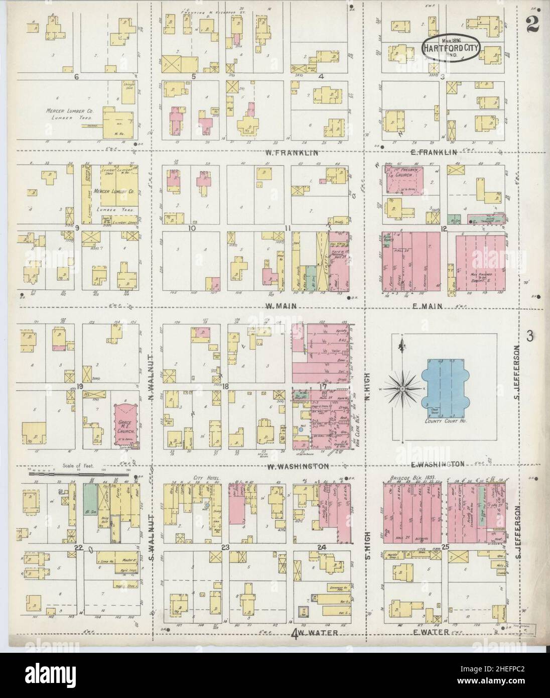Map of blackford hi-res stock photography and images - Alamy
