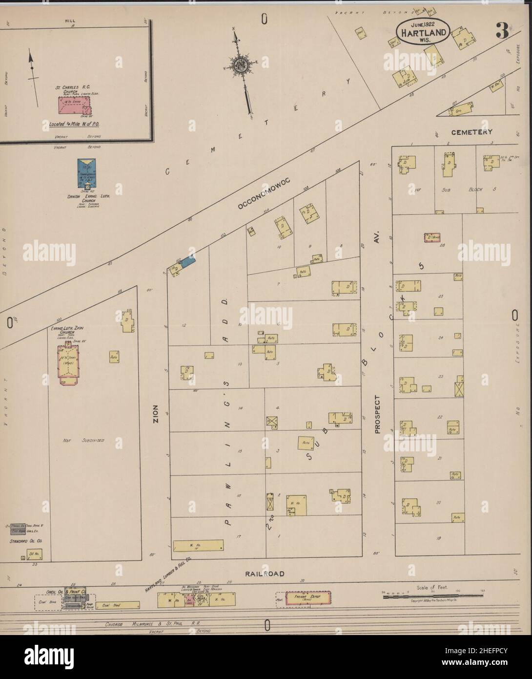 Hartland map hi-res stock photography and images - Alamy