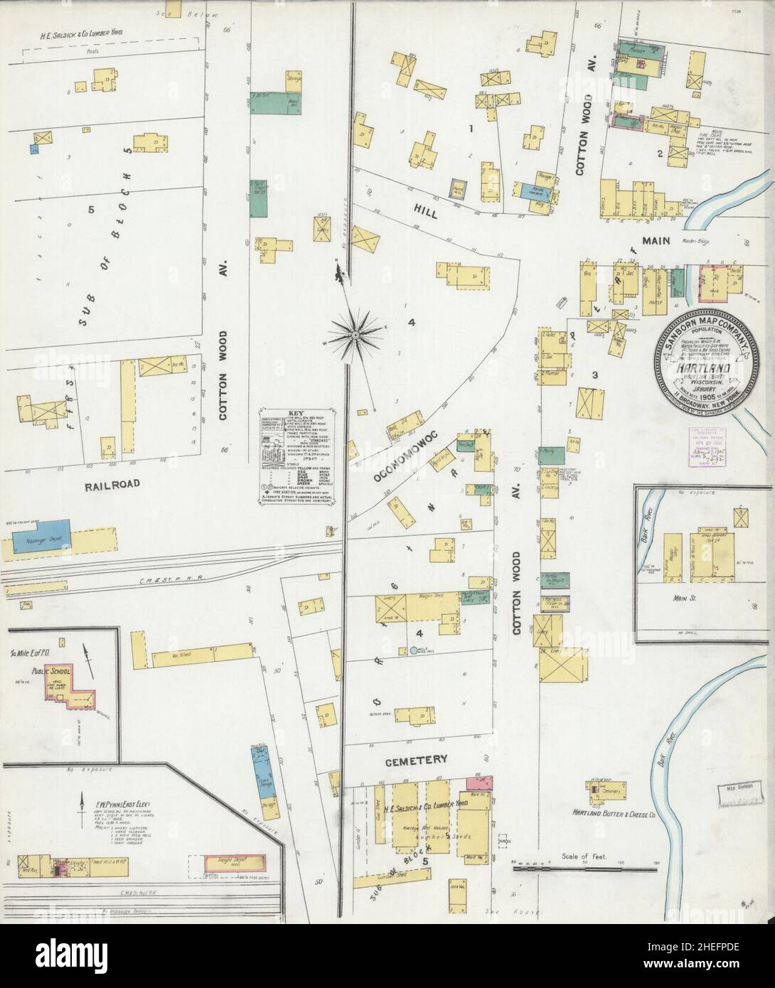 Hartland map hi-res stock photography and images - Alamy