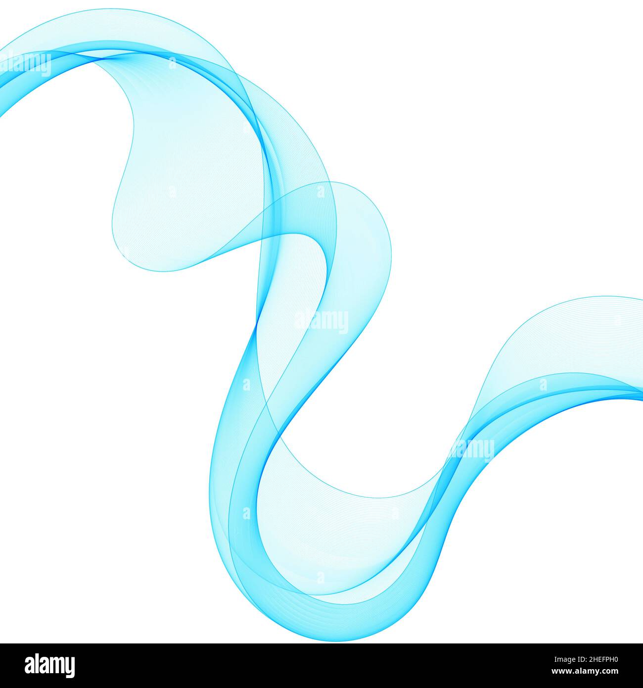 Blue abstract wave. Presentation template Stock Photo - Alamy