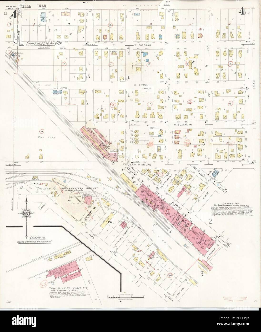 Mchenry county map hi-res stock photography and images - Alamy