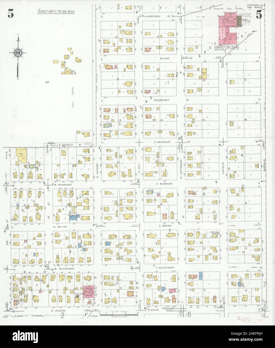 Map of harvard hi-res stock photography and images - Alamy