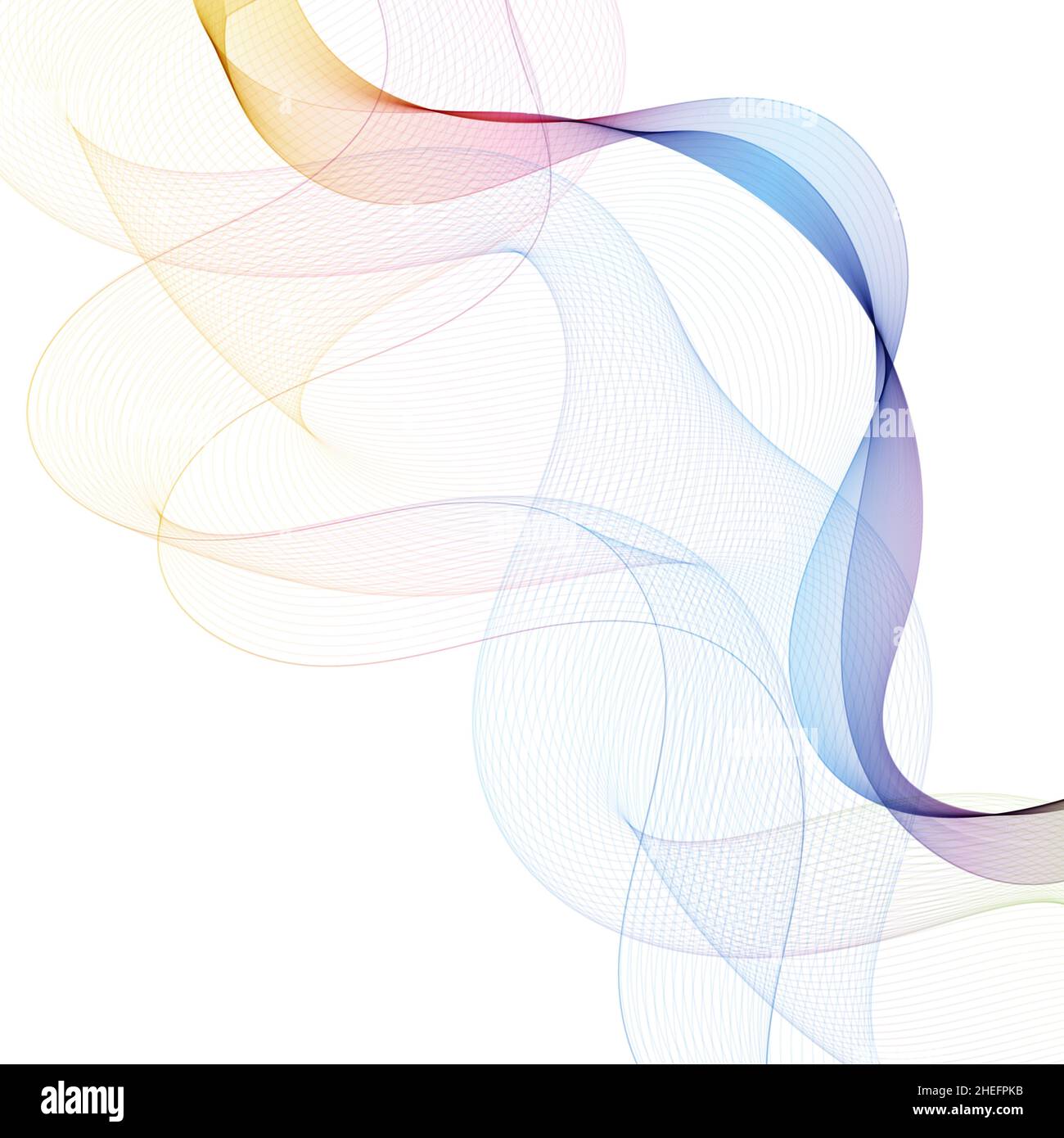 colorful abstract wave. layout for presentation Stock Photo - Alamy