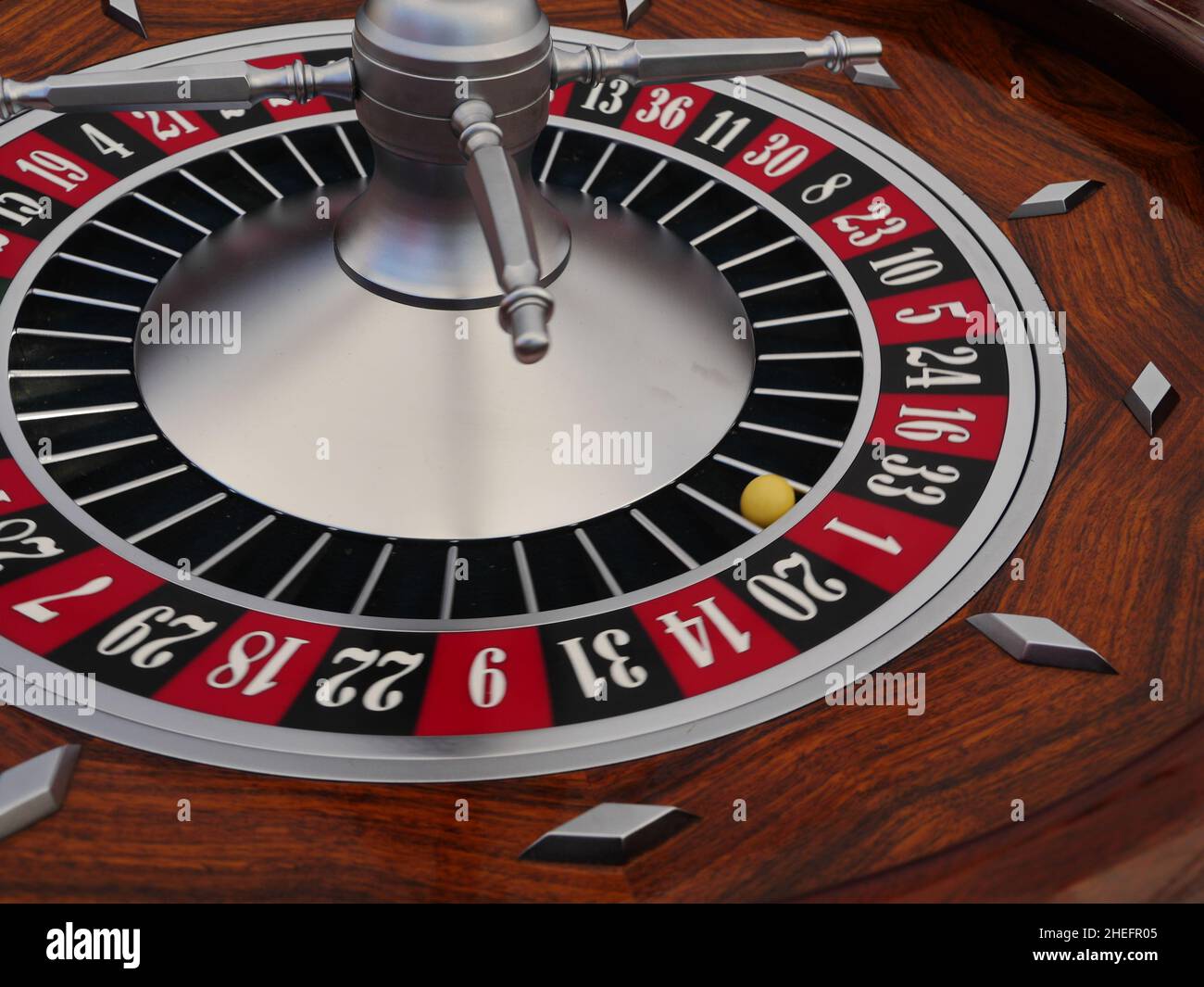 Roulette wheel spinning hi-res stock photography and images - Alamy