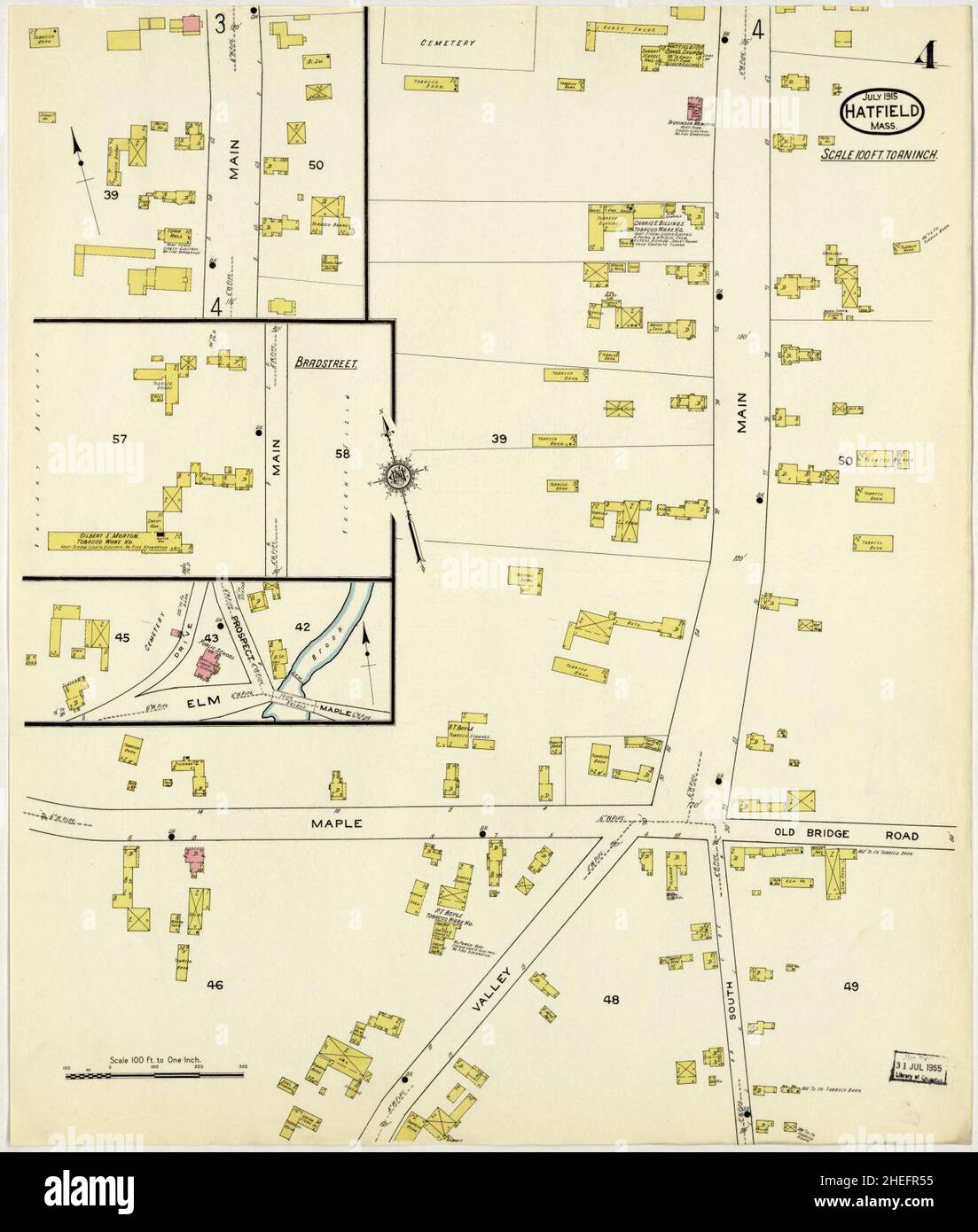 Map of hatfield hi-res stock photography and images - Alamy