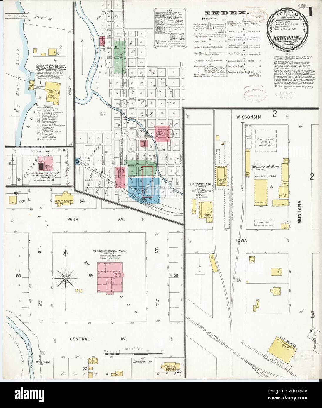Sioux county map hi-res stock photography and images - Alamy