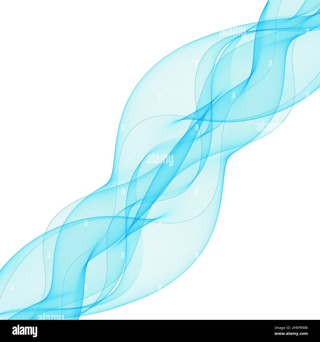 blue wave abstraction. Brochure Template Stock Photo - Alamy