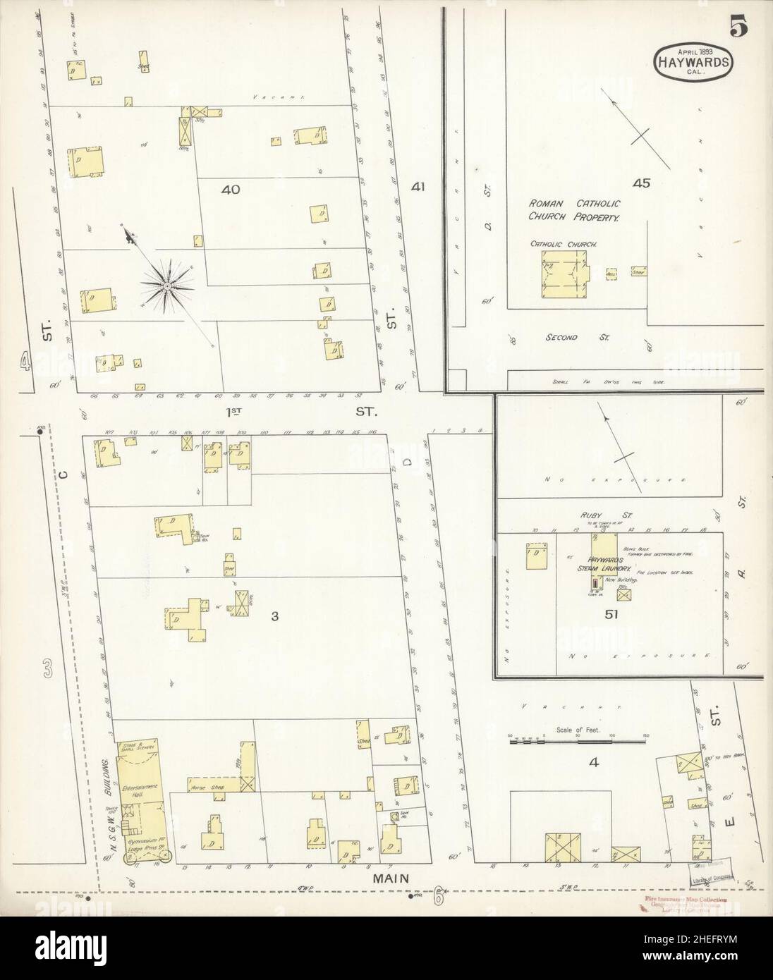 Hayward map hi-res stock photography and images - Alamy
