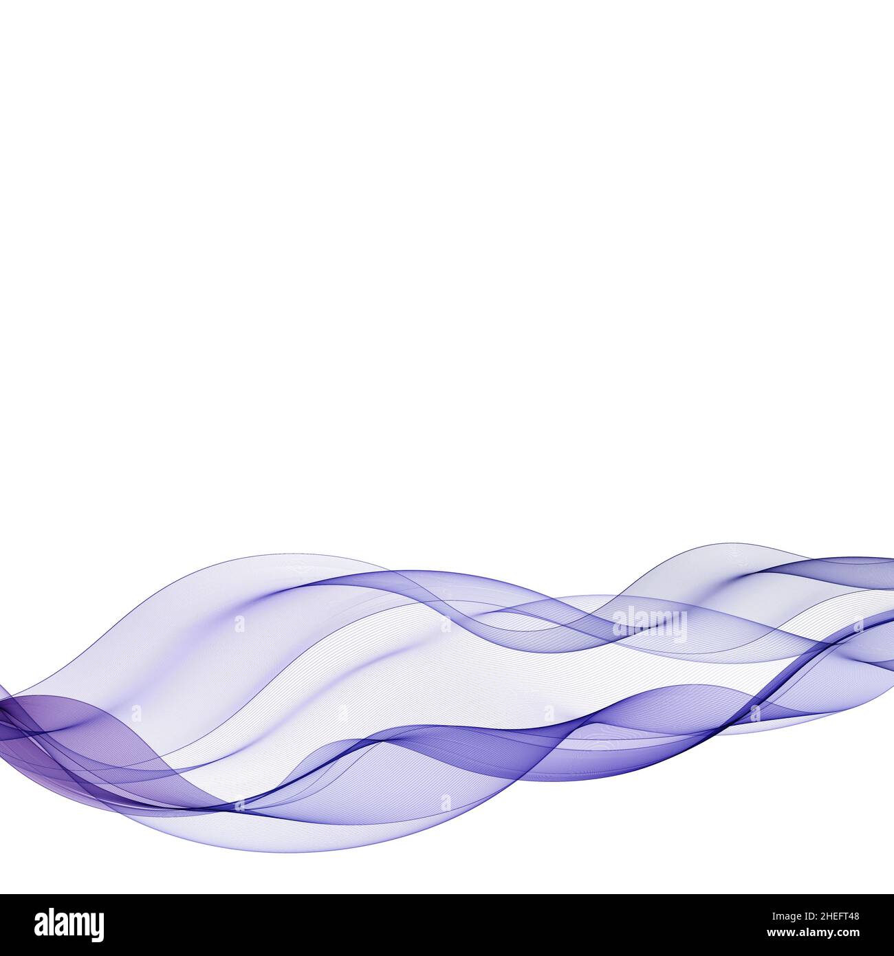 Smooth wavy blue lines in the form of abstract waves Stock Photo - Alamy